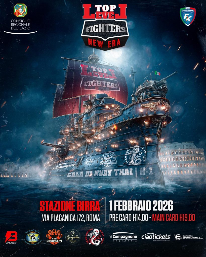 “Top Level Fighters New Era”, domenica a Roma il primo gala stagionale ...